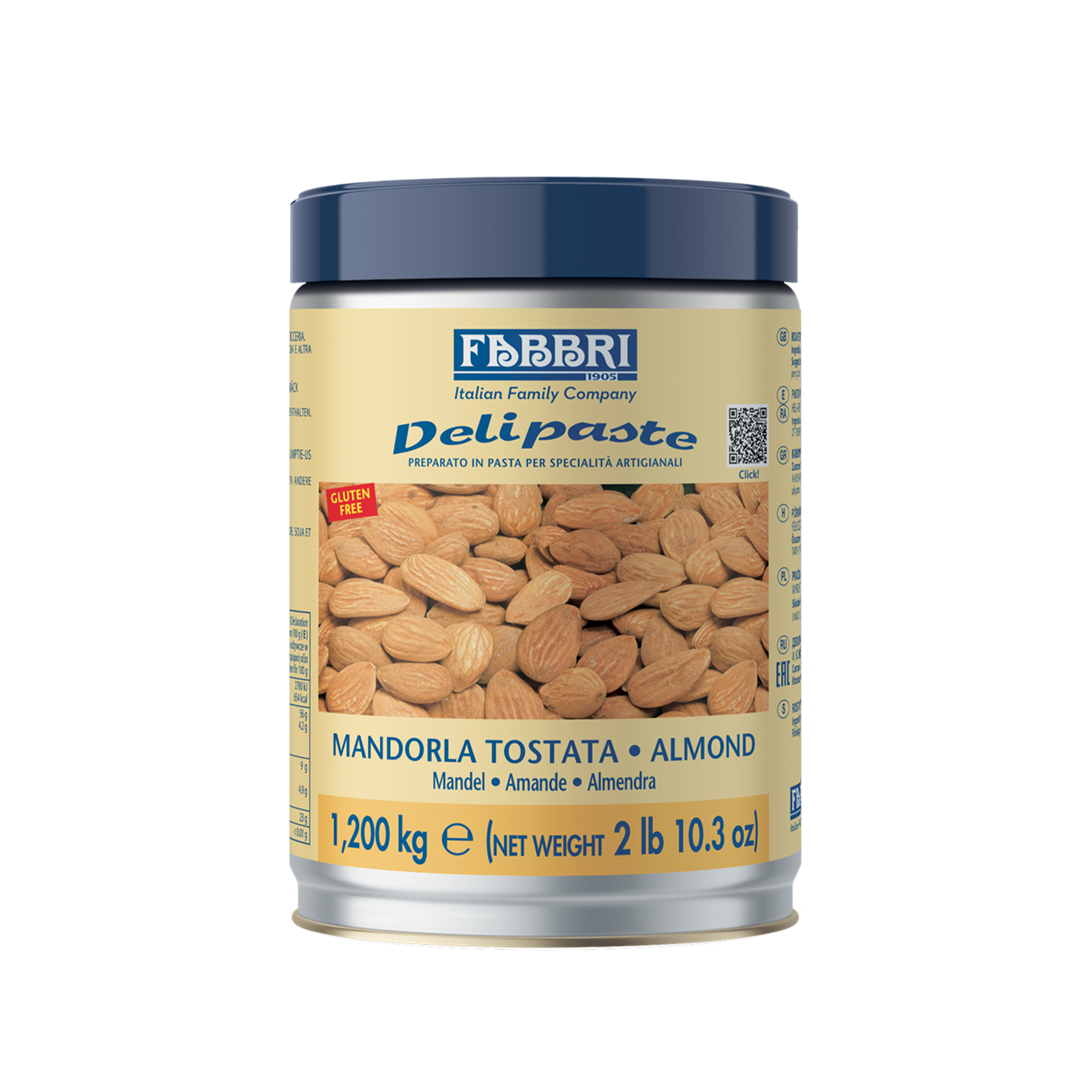 Fabbri Delipaste Roasted Almond | 100% Almond Paste for Ice Cream UAE ...