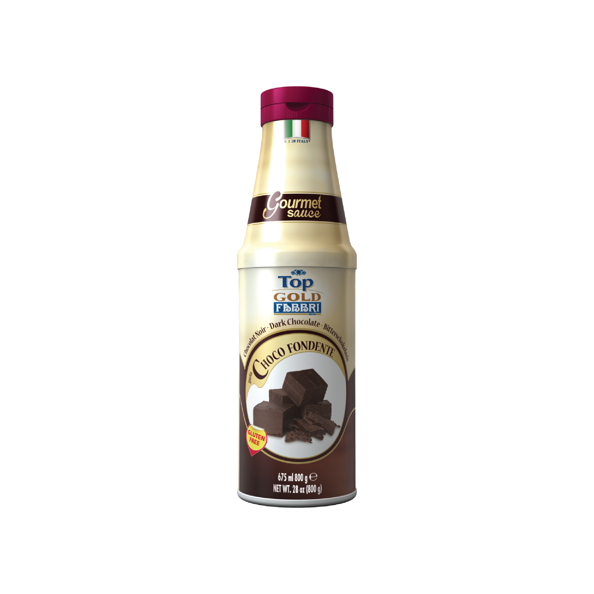 Fabbri Gourmet Sauce Gold Dark Chocolate 950g | Premium Dark Chocolate ...